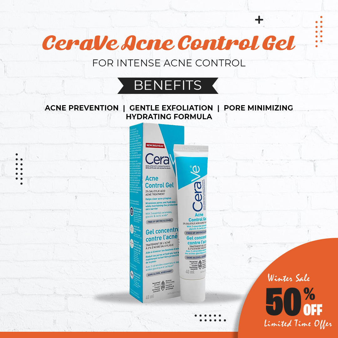 CeraVe Acne Control Gel | For intense Acne Control